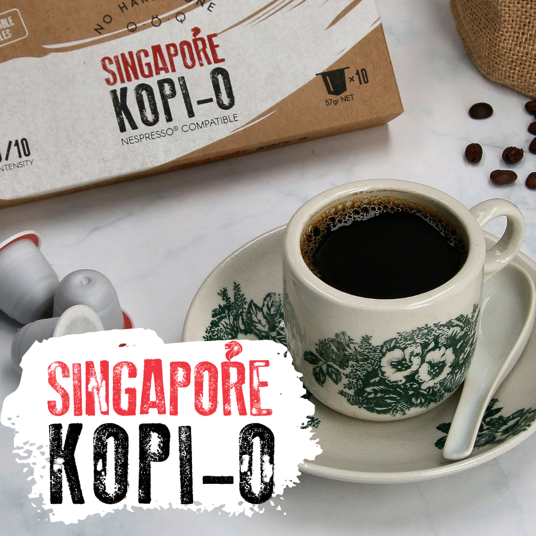 Singapore KOPI-O Capsules | Compostable | No Harm Done | KopiHouse